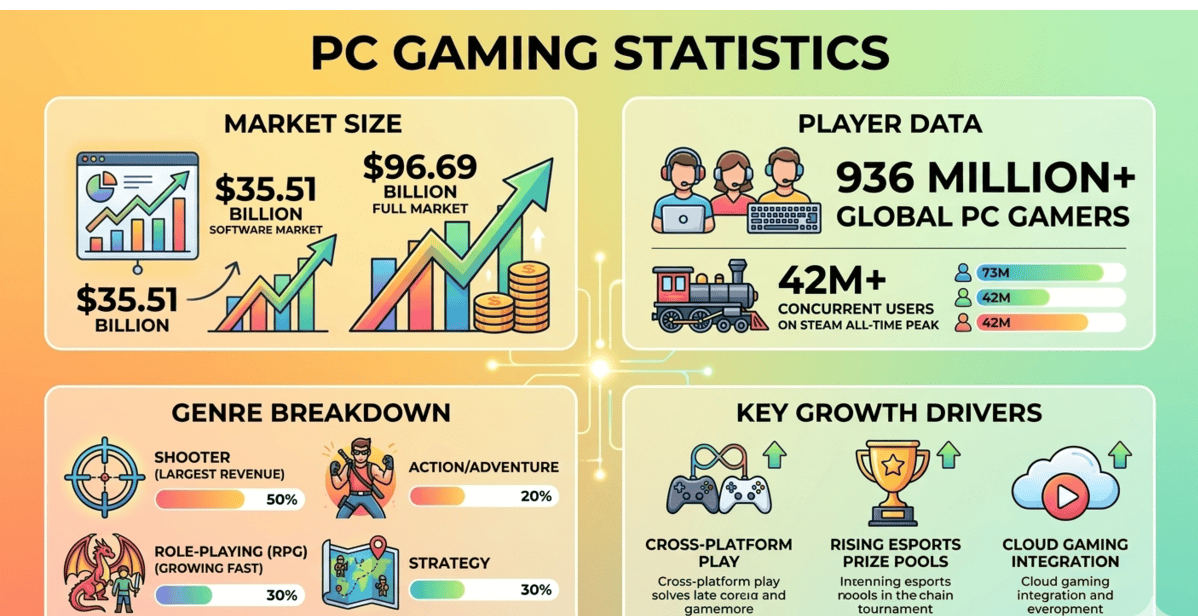 PC Gaming Statistics 2026